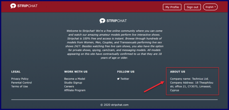 StripChat - Contact & Support